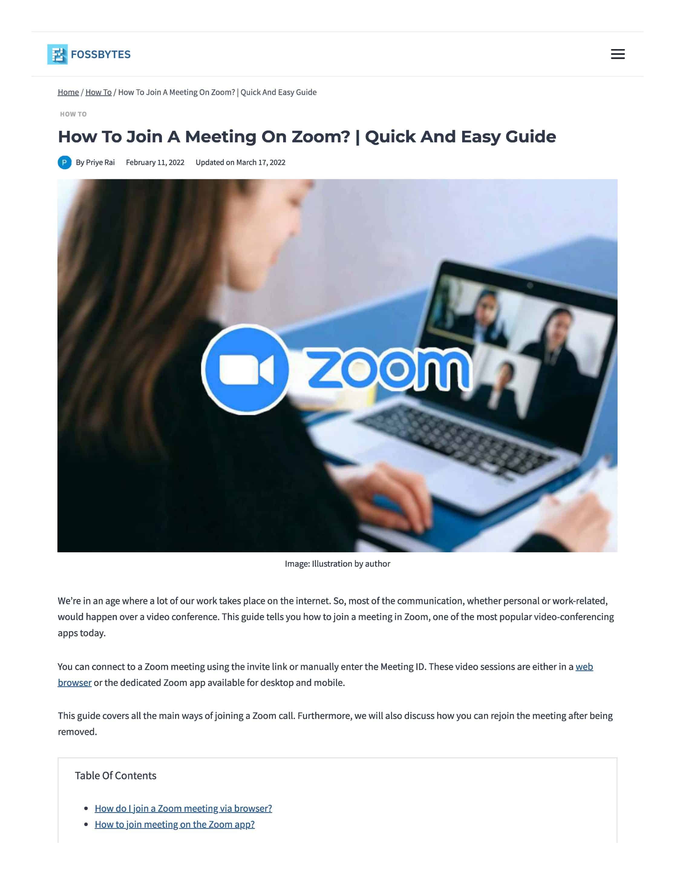 How to Use Zoom with a Meeting ID and Passcode